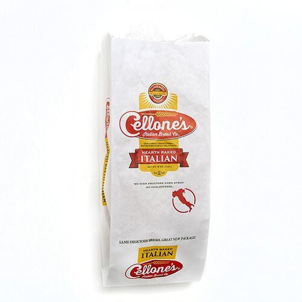 Cellone's Hardcrust Italian Bread Unsliced, 16 oz - Walmart.com