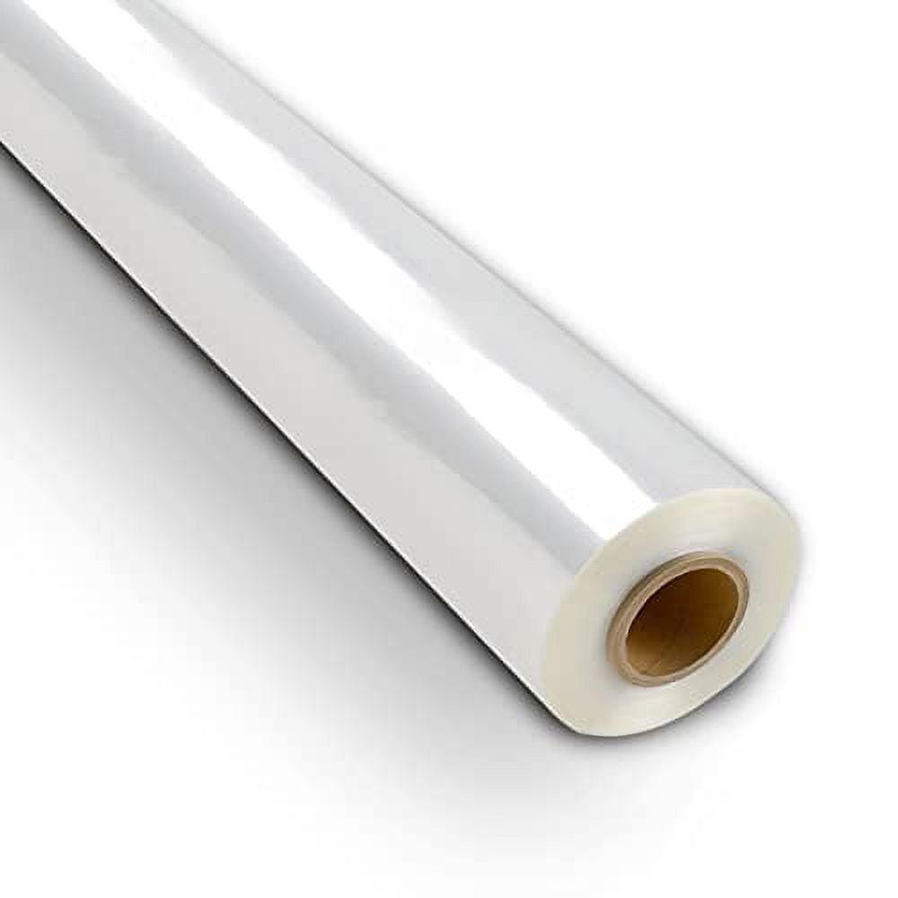 Cellophane Wrap 40"x100' Mylar Sheet Cellophane Roll Great Wrapping ...
