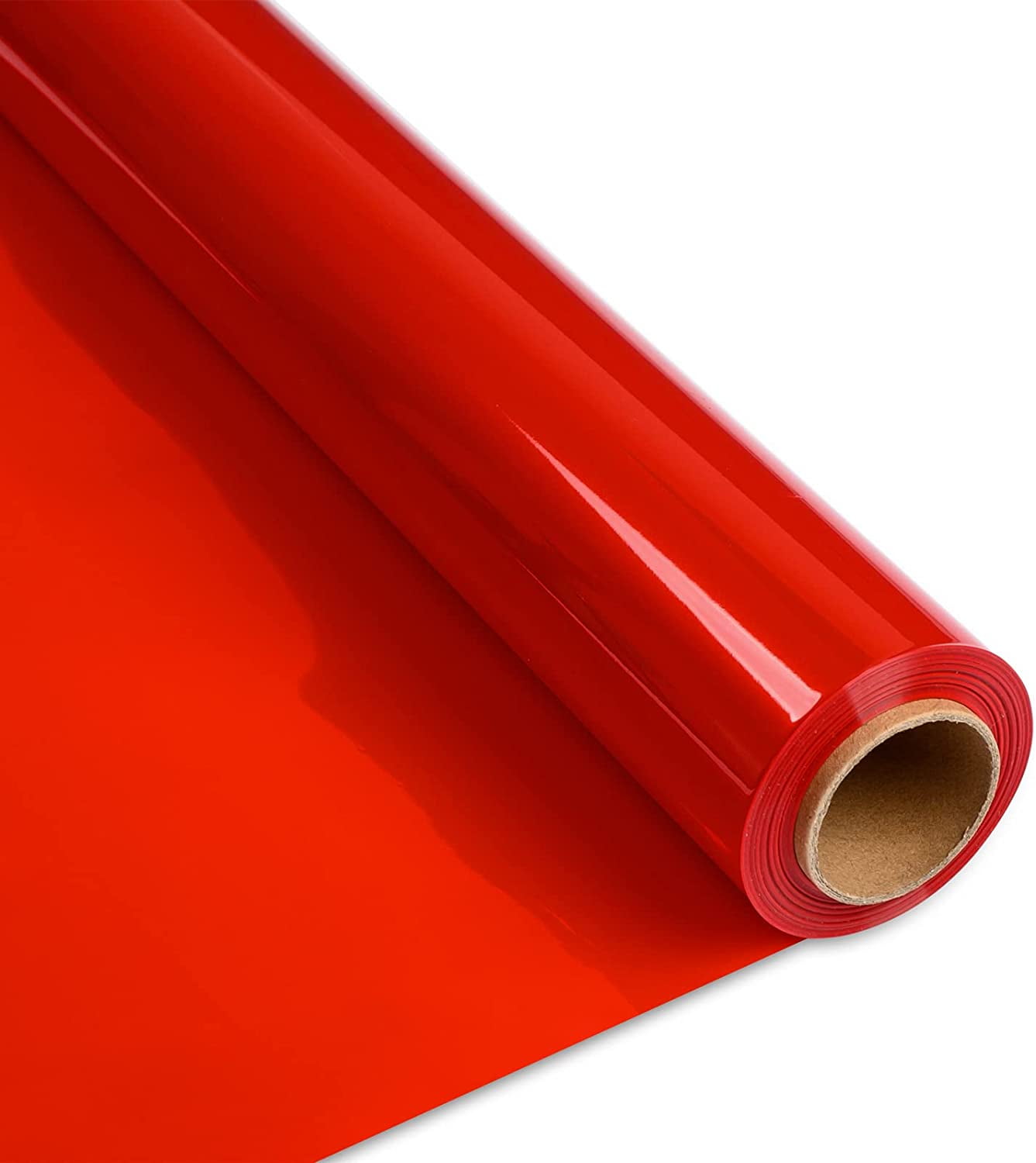 Cellophane Wrap Roll-Red Cellophane Wrapping Paper 34 in X 100 Ft ...