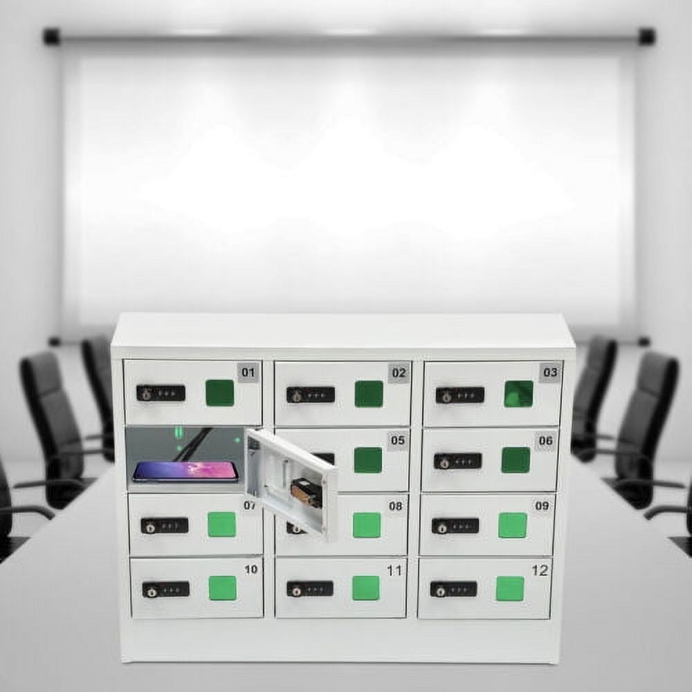 Cellphone Locker Charging Station Combination Lock iPad Mini Smart ...