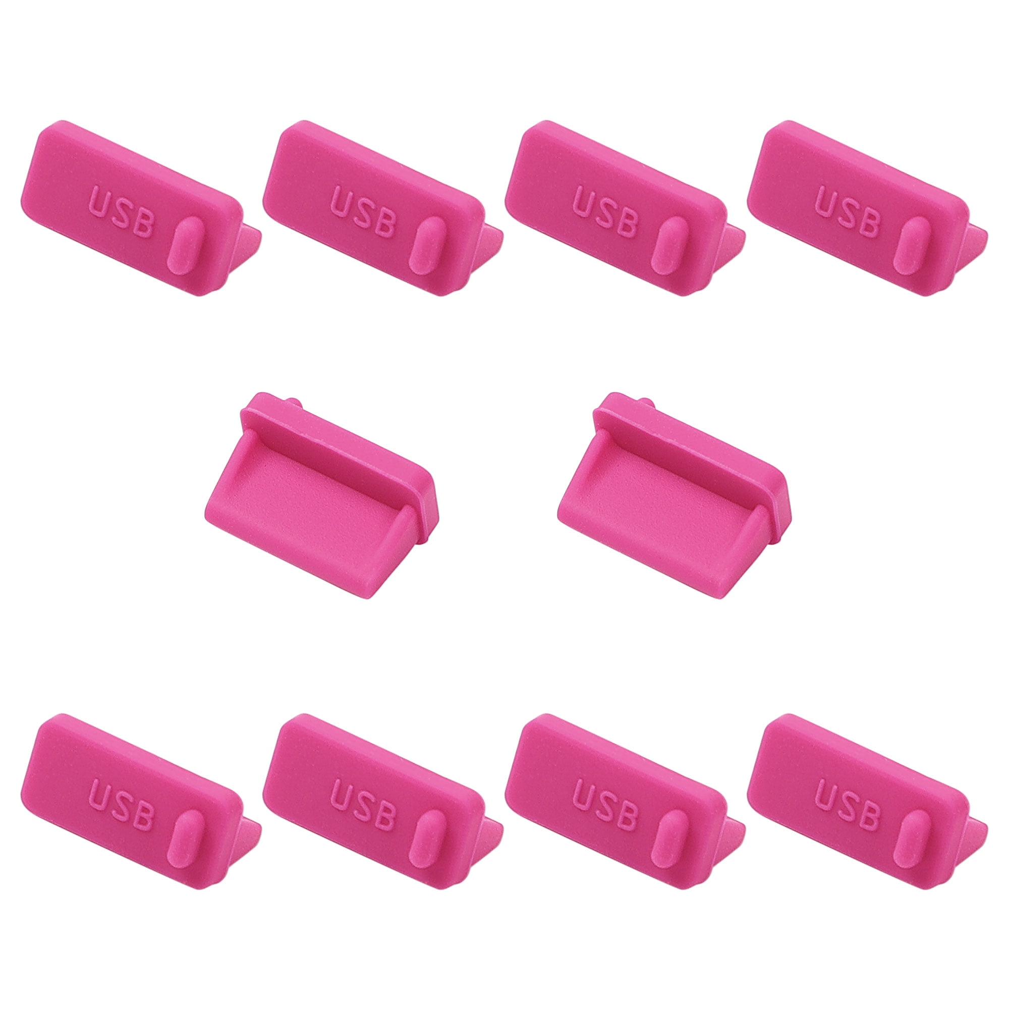 Cellphone PC Silicone Female End USB Port Cover Cap Anti Dust Protector ...