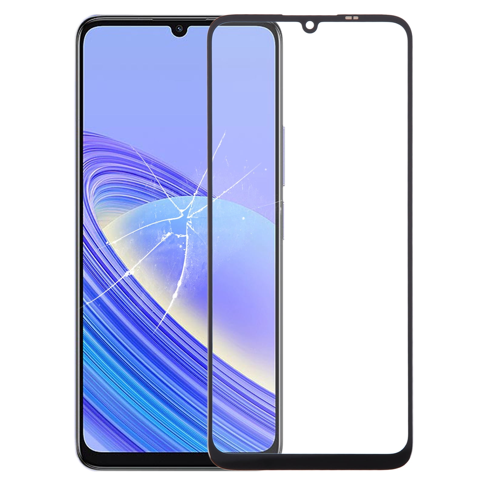 Cellphone Repair Parts For TCL 40 SE Front Screen Outer Glass Lens ...