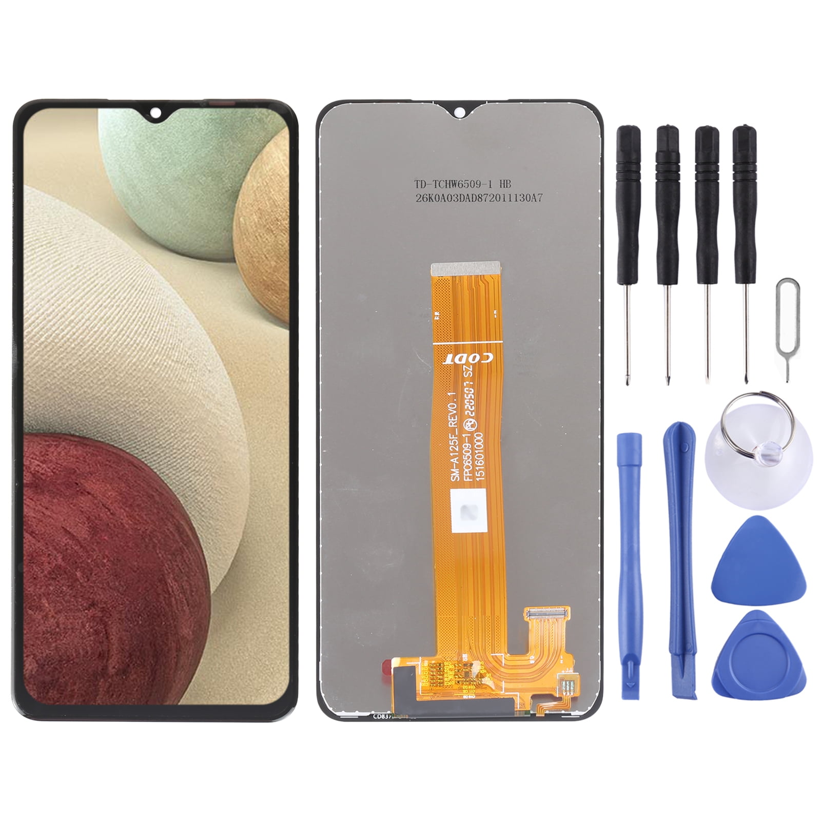 Cellphone Repair Parts LCD Screen and Digitizer Full Assembly for Samsung Galaxy A12/A12 Nacho ...