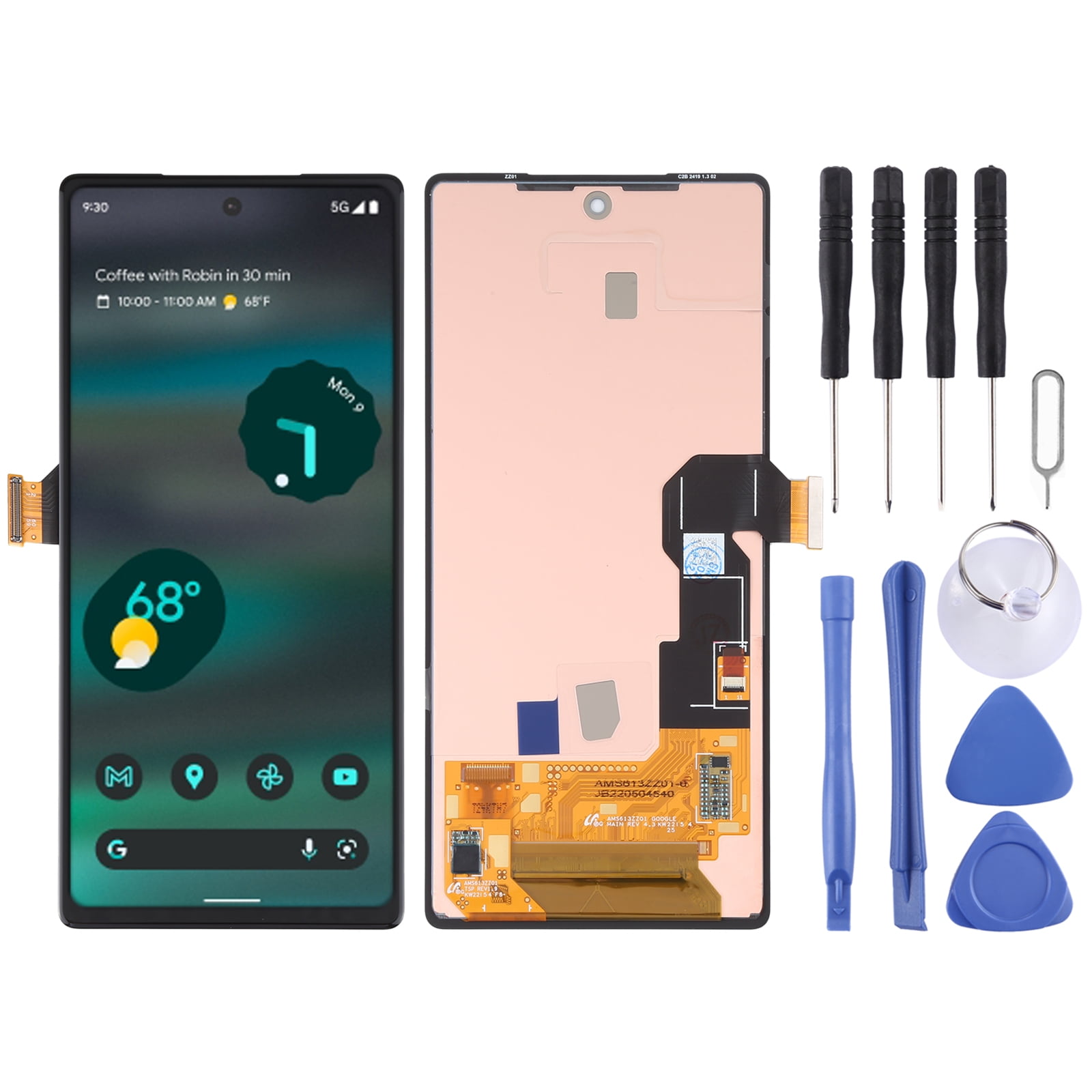 Cellphone Repair Parts OLED HDR LCD Screen and Digitizer Full Assembly ...
