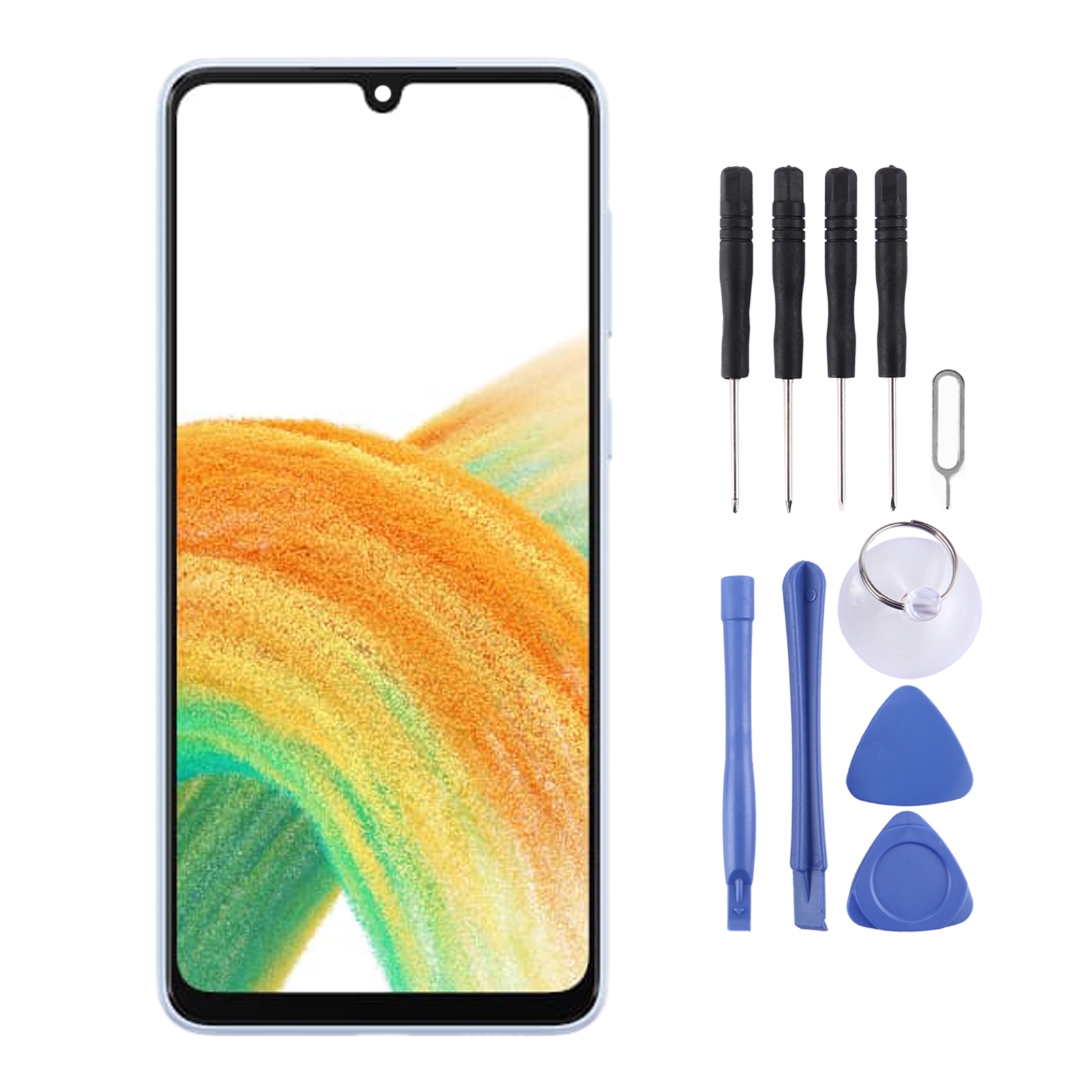 Cellphone Repair Parts Original LCD Screen and Digitizer Full Assembly For Samsung Galaxy A33 5G ...