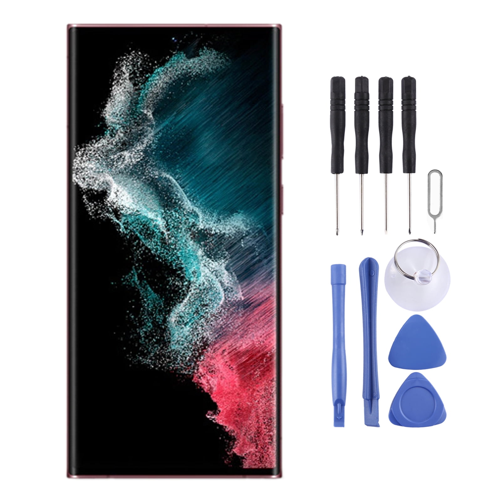 Cellphone Repair Parts Original Super AMOLED LCD Screen For Samsung Galaxy S22 Ultra 5G SM-S908B ...