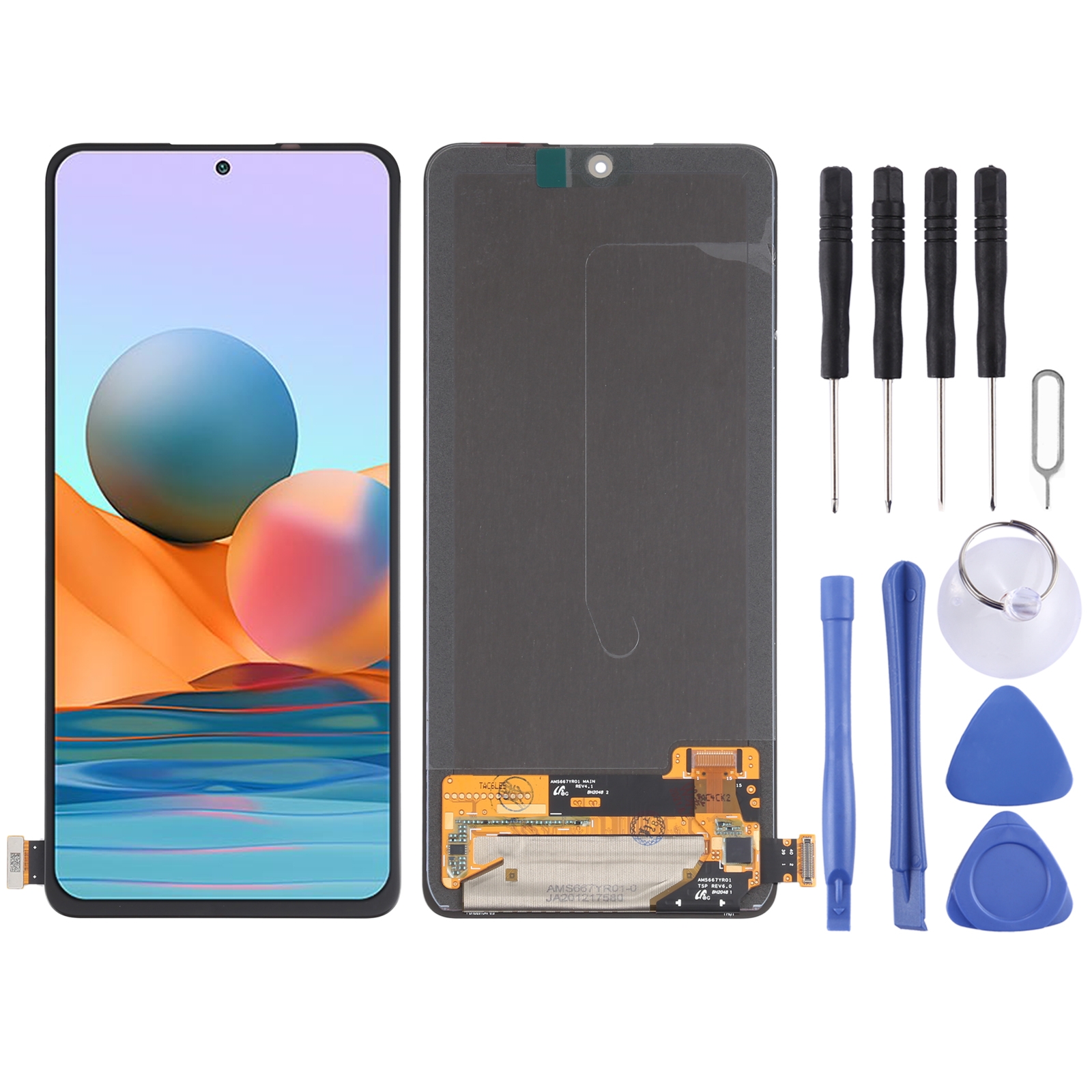 Cellphone Repair Parts Super OLED Material Original LCD Screen and ...