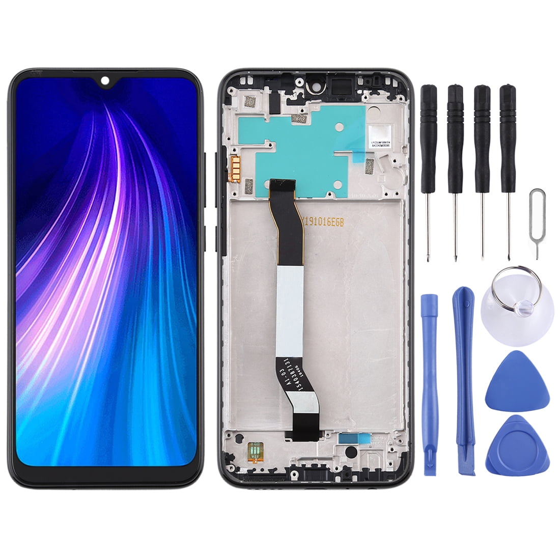 Cellphone Repair Parts TFT LCD Screen for Xiaomi Redmi Note 8 Digitizer ...