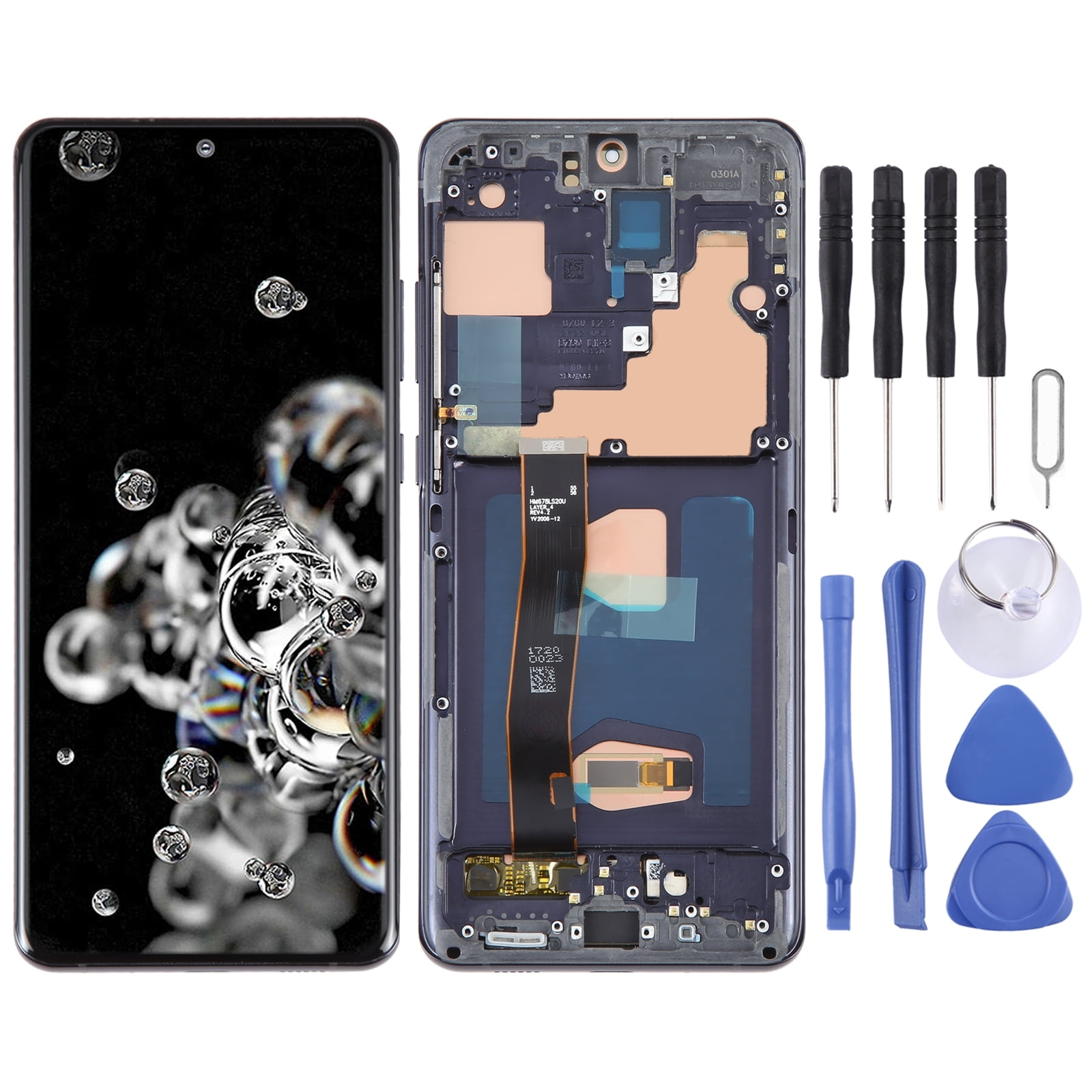 Cellphone Spare Parts 6.78 inch OLED LCD Screen Digitizer Full Assembly ...