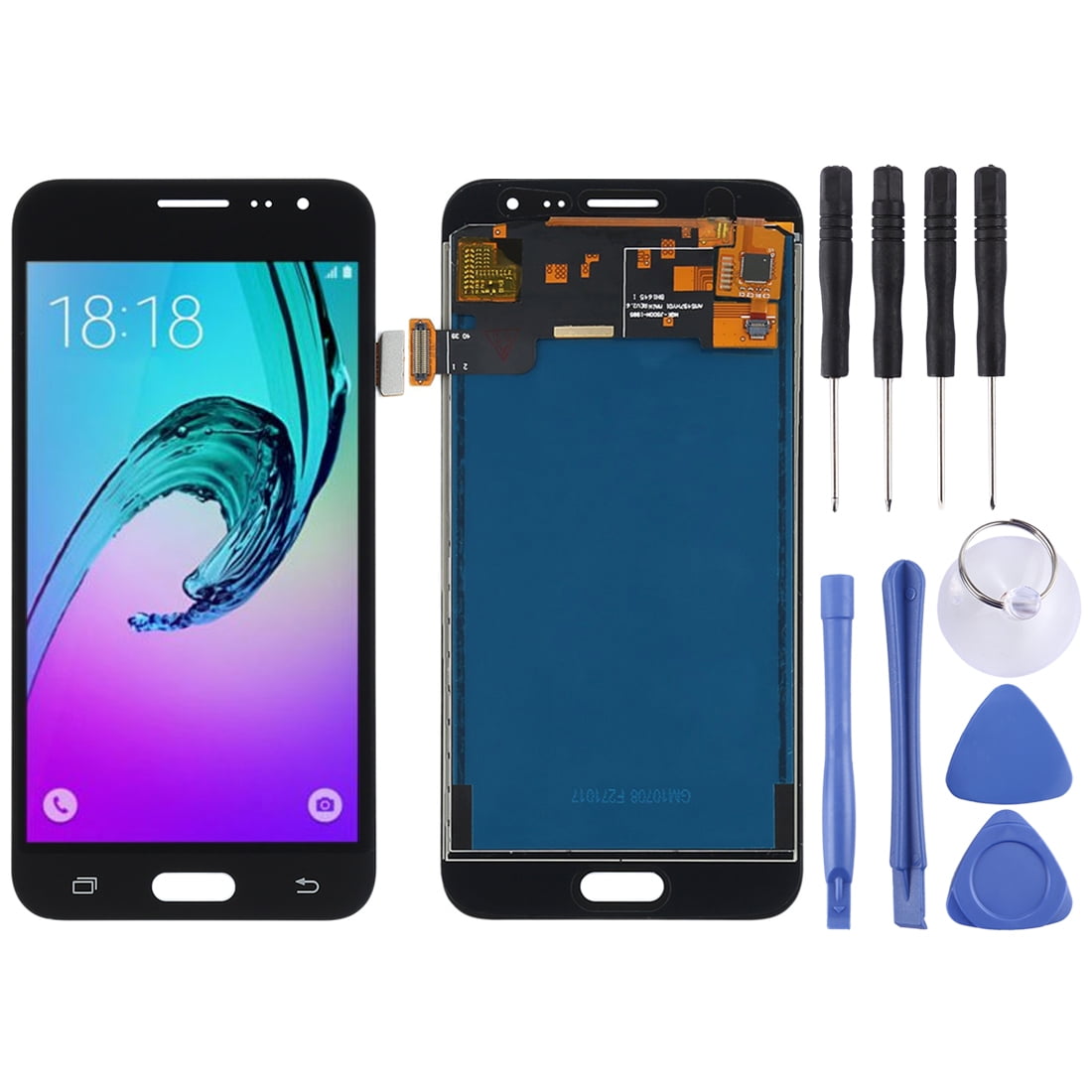 Cellphone Spare Parts LCD Screen + Touch Panel for Galaxy J3 / J320 ...