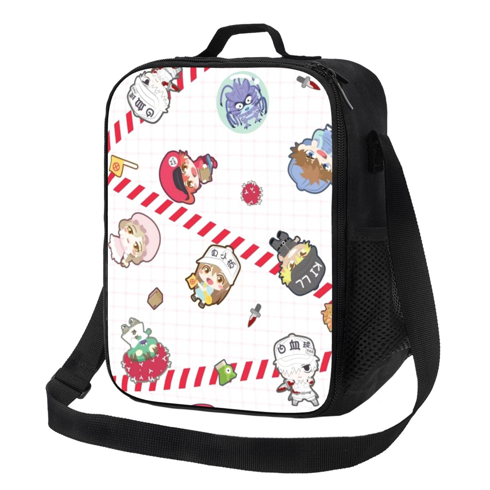 Cells At Work Scream Lunch Bag, Insulated Lunch Box, Reusable With Side ...