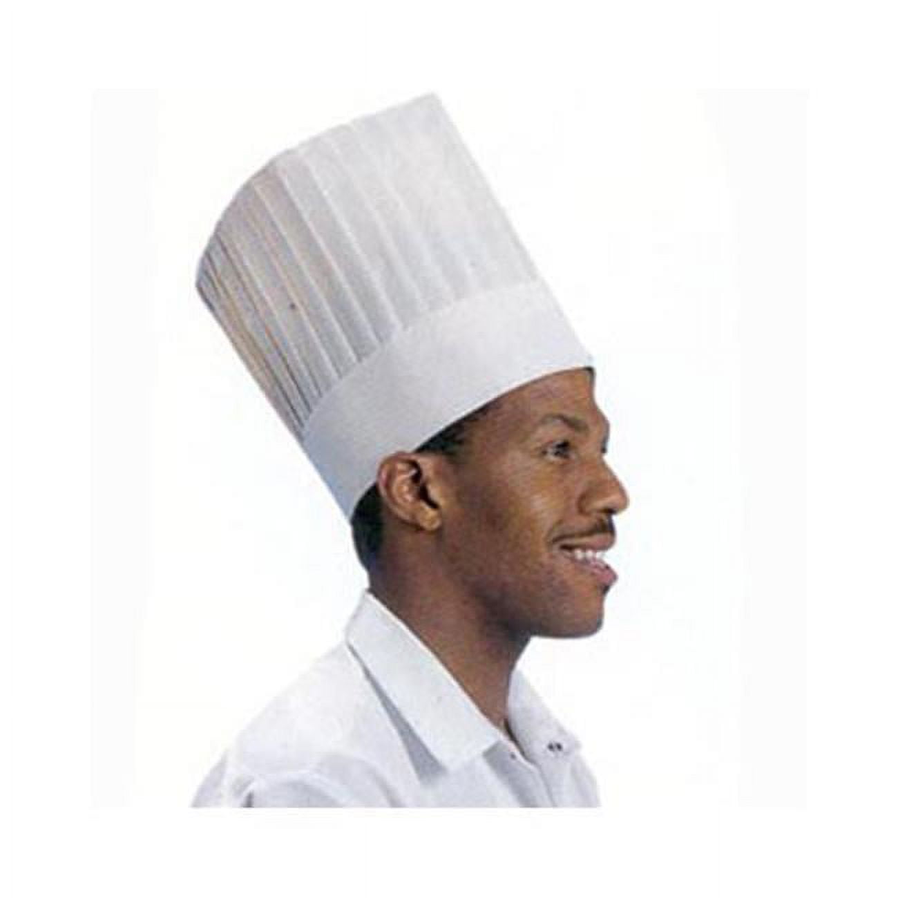 Cellucap CC209 PEC 9 in. Le Classic Pleated Full Chef Hat, White ...