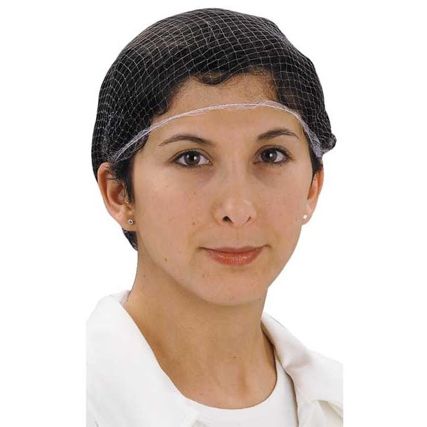 Cellucap Hairnet, Nylon, 26 in Dia., White, L, 144 PK HN5WTGRA ...