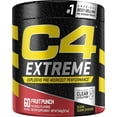 Cellucor C4 Extreme Pre Workout Powder, Fruit Punch Flavor, Enhances ...