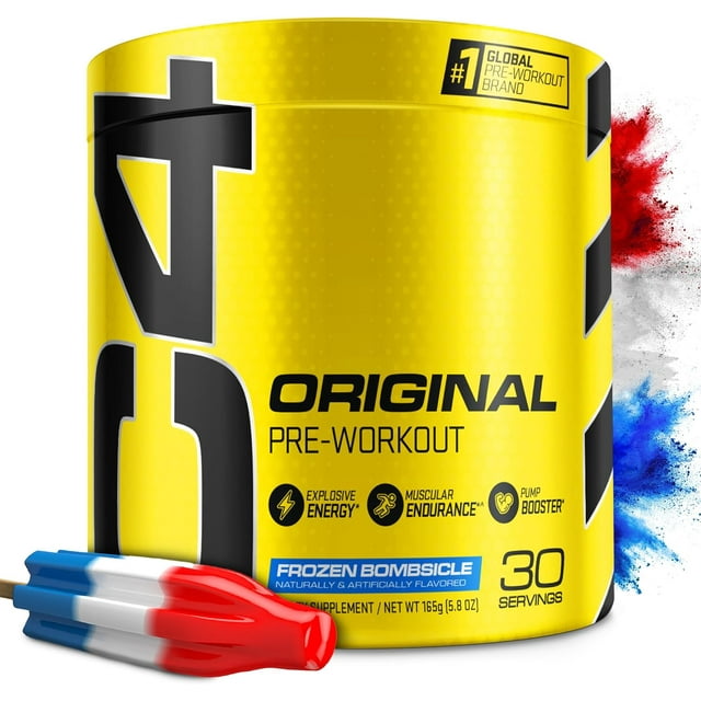 Cellucor | C4 Original Preworkout Powder | Frozen Bombsicle | Energy ...