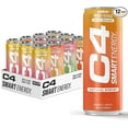 Cellucor C4 Smart Energy Drink Tropical Variety Pack, 12 oz, 12 Pack ...