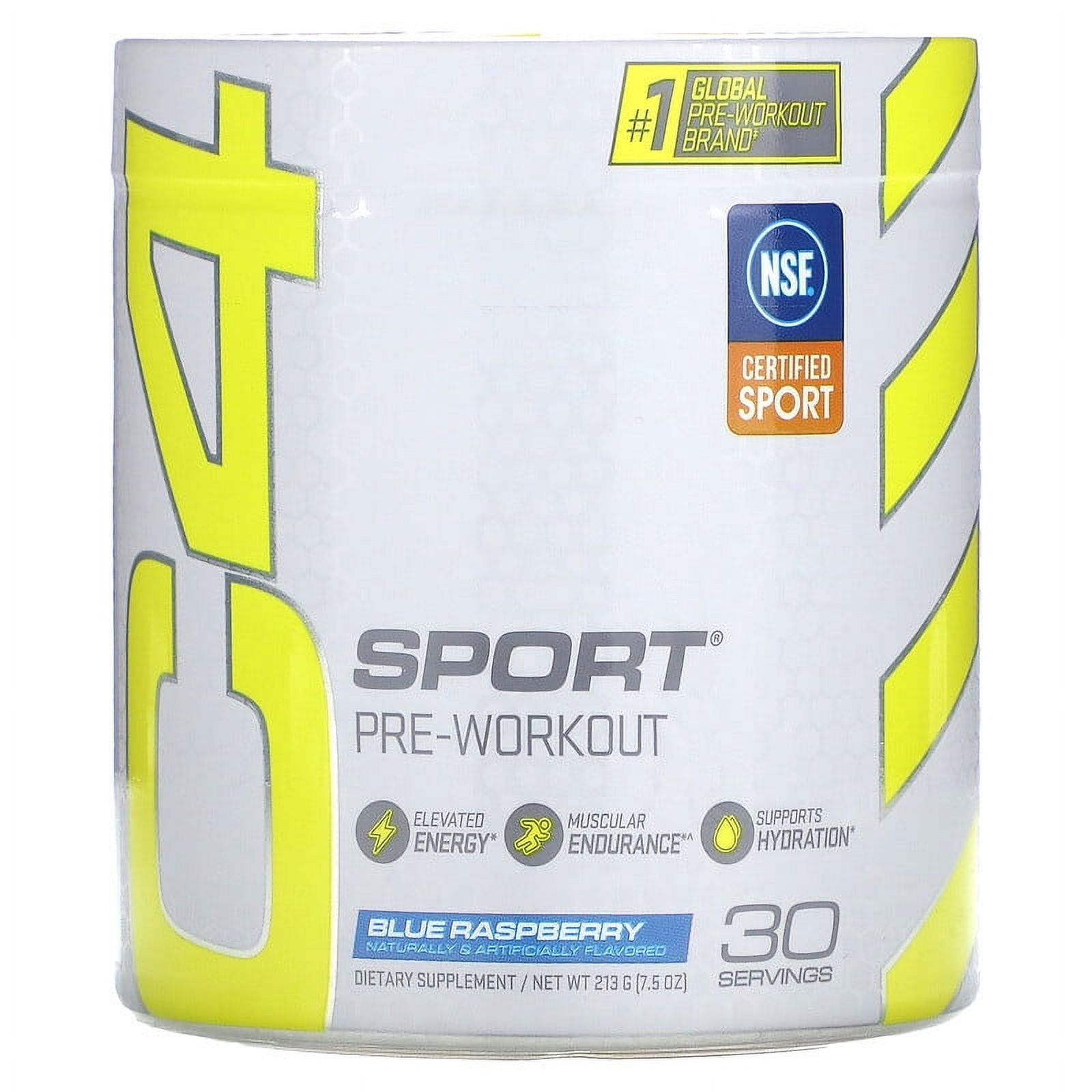 Cellucor, C4 Sport, Pre-Workout, Blue Raspberry, 9.5 oz - Walmart.com