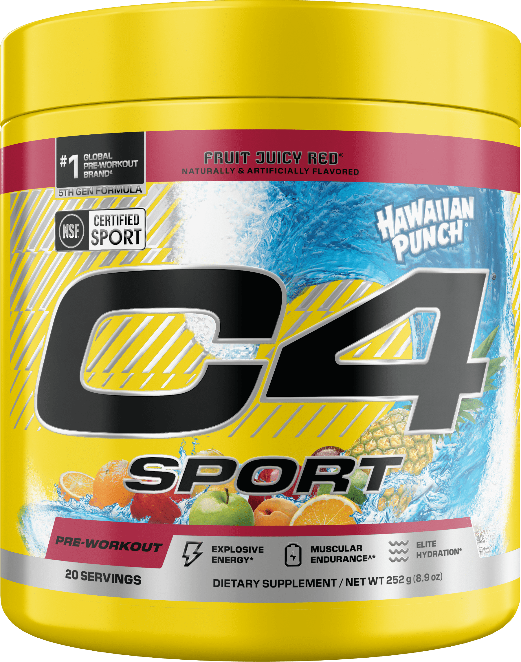 Cellucor, C4 Sport Pre-Workout Powder, 30 Servings, Hawaiian Punch ...