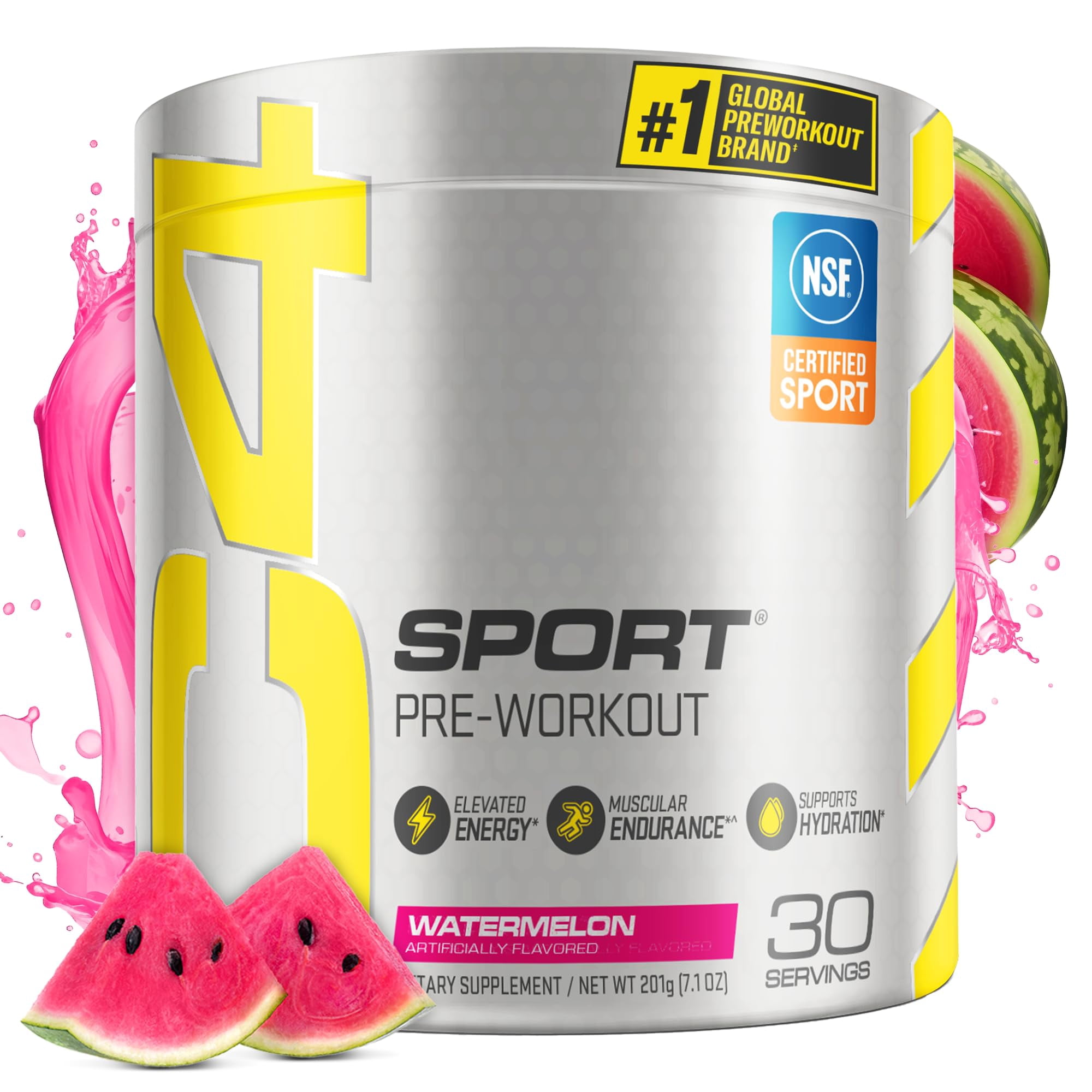 Cellucor C4 Sport Pre Workout Powder Watermelon - Pre Workout Energy ...