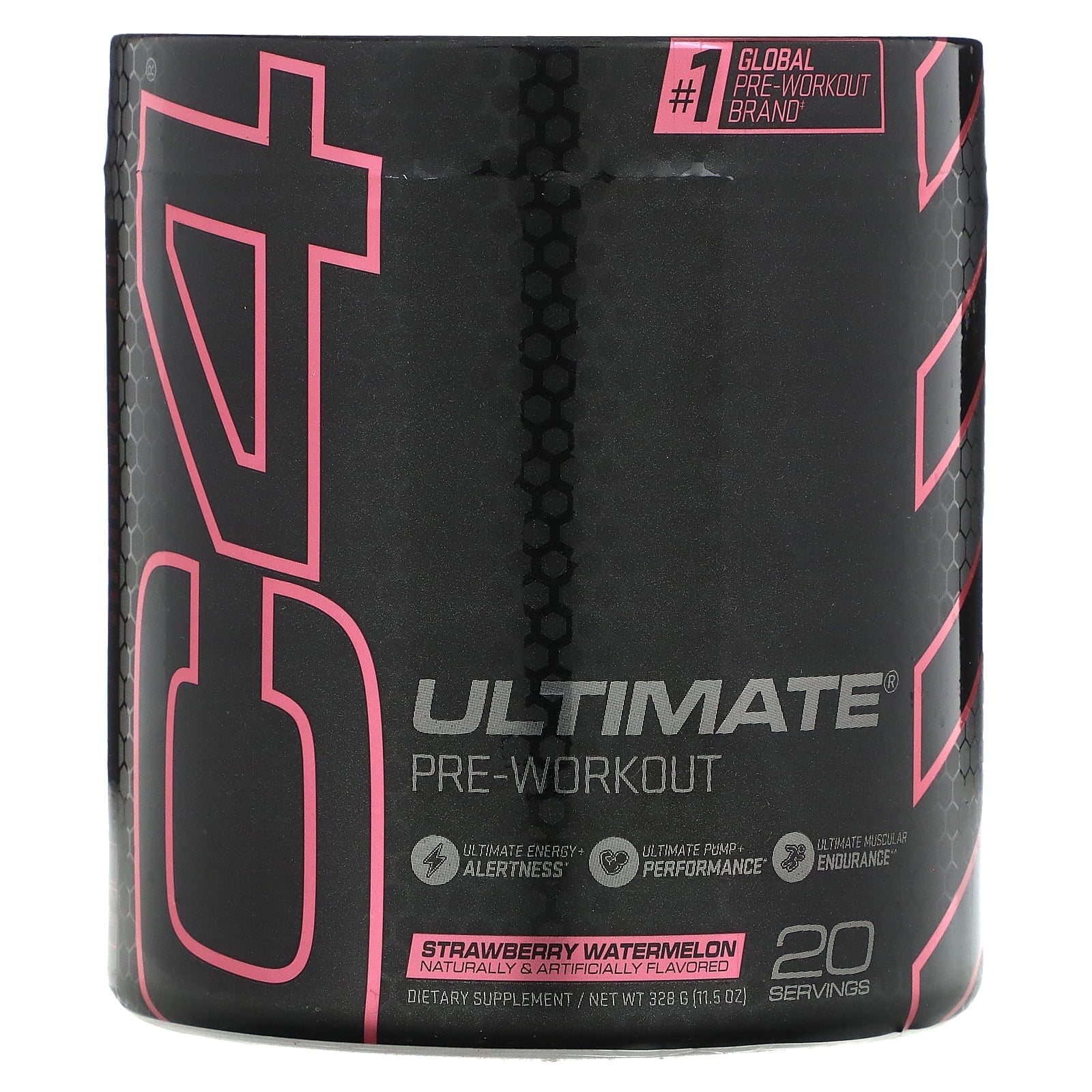 Cellucor C4 Ultimate Pre-Workout Powder, Strawberry Watermelon, 20 ...