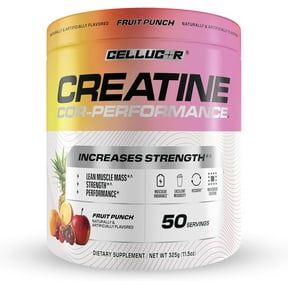 Raw Nutrition Essentials Creatine Monohydrate, Blue Raspberry, 50 ...