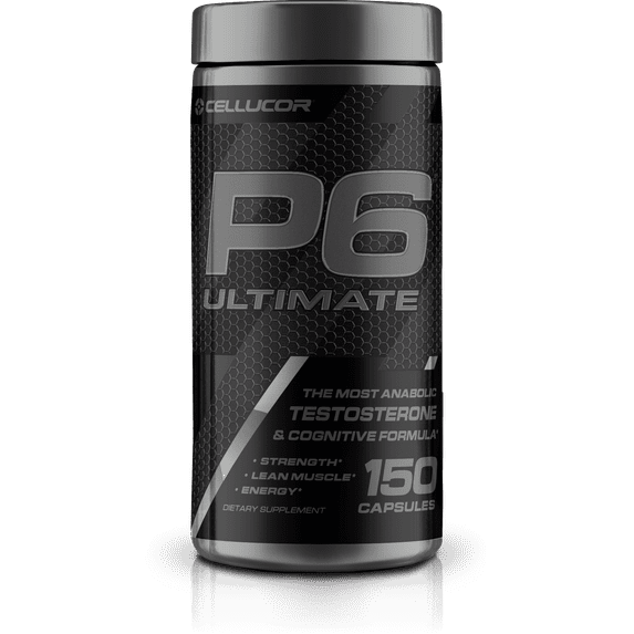 Cellucor P6 Ultimate Male Support, Testosterone Booster, Muscle ...