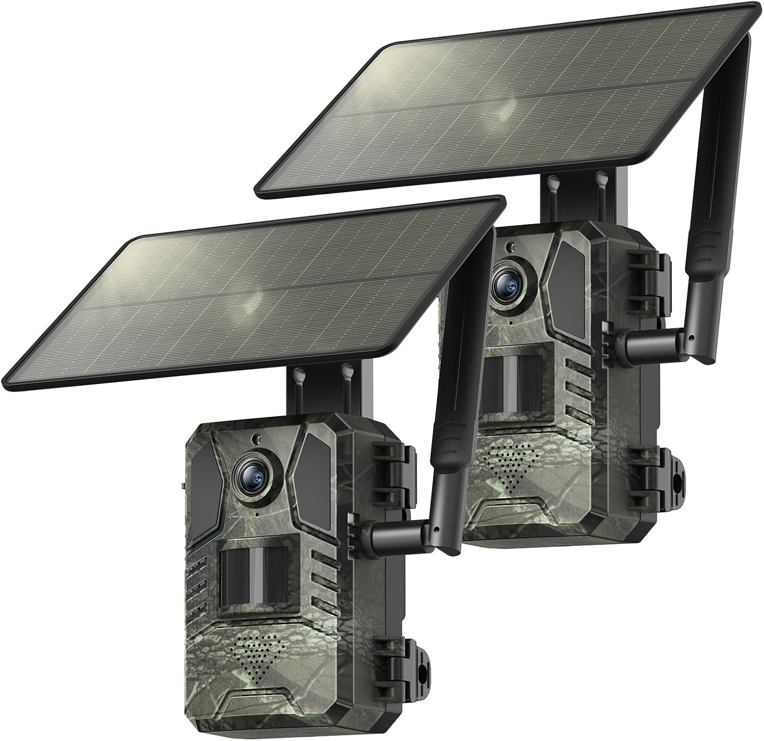 Cellular Trail Camera 2 Packs, Trail Camera Built-in SIM Card 4G LTE ...