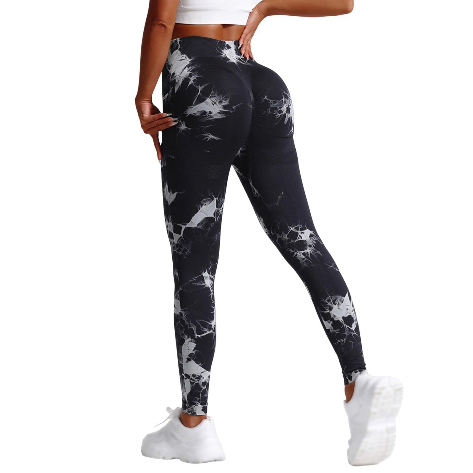 Cellulite 3D Leggings for Women Butt Lift Booty Workout Tights Anti ...