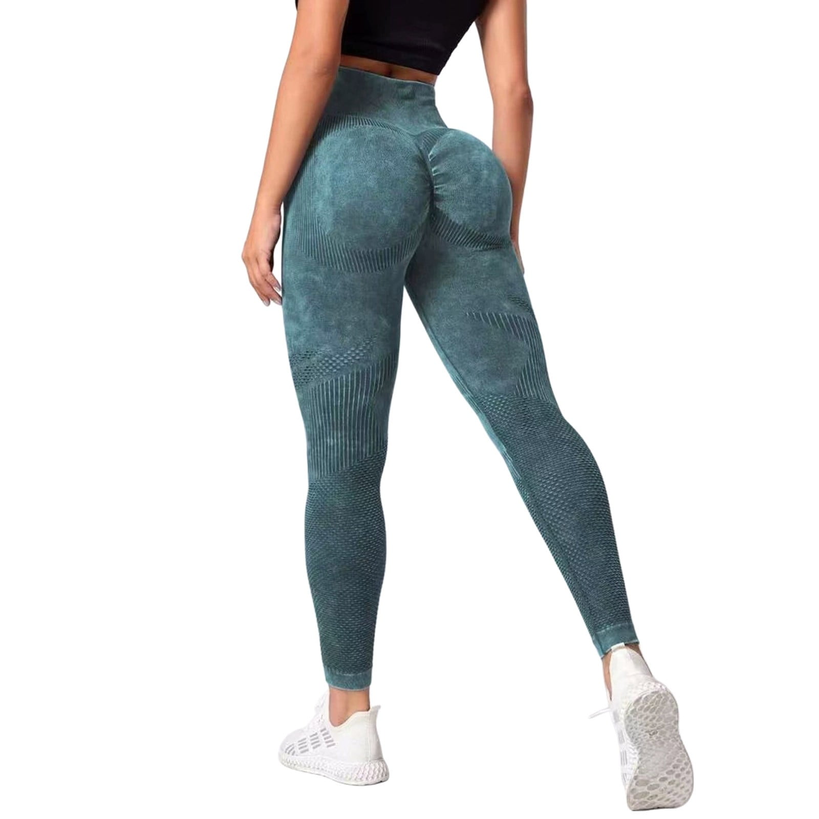 Cellulite Compression 3D Leggings Butt Lift Booty Workout Tights ...