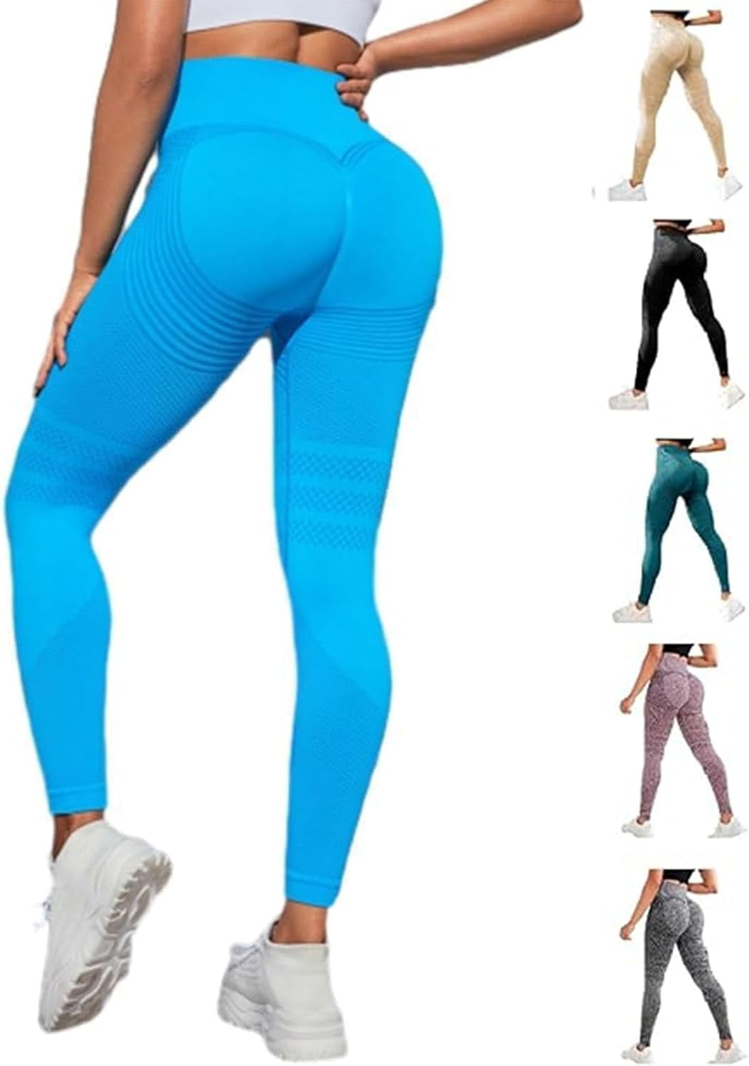 Cellulite Leggings, Anti Cellulite Leggings, High Waisted Butt Lifting ...