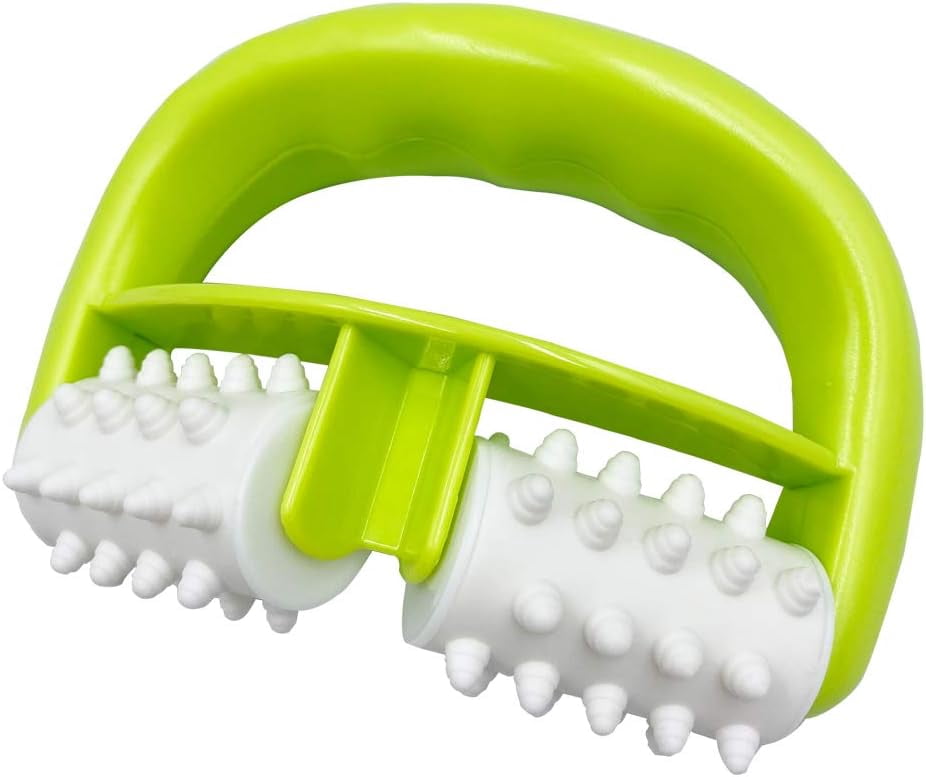 Cellulite Massage, Fascia Blaster Tool with Two-Wheel Massage Handle ...