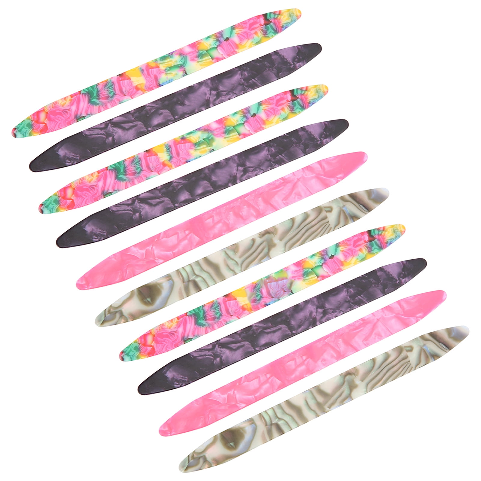 Celluloid Picks, Lightweight Long Strip Design Oud Pick 10PCS For ...