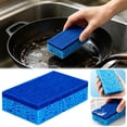 Cellulose Sponge Scrubber, Non Scratch Dish Sponge – Blue Kitchen ...