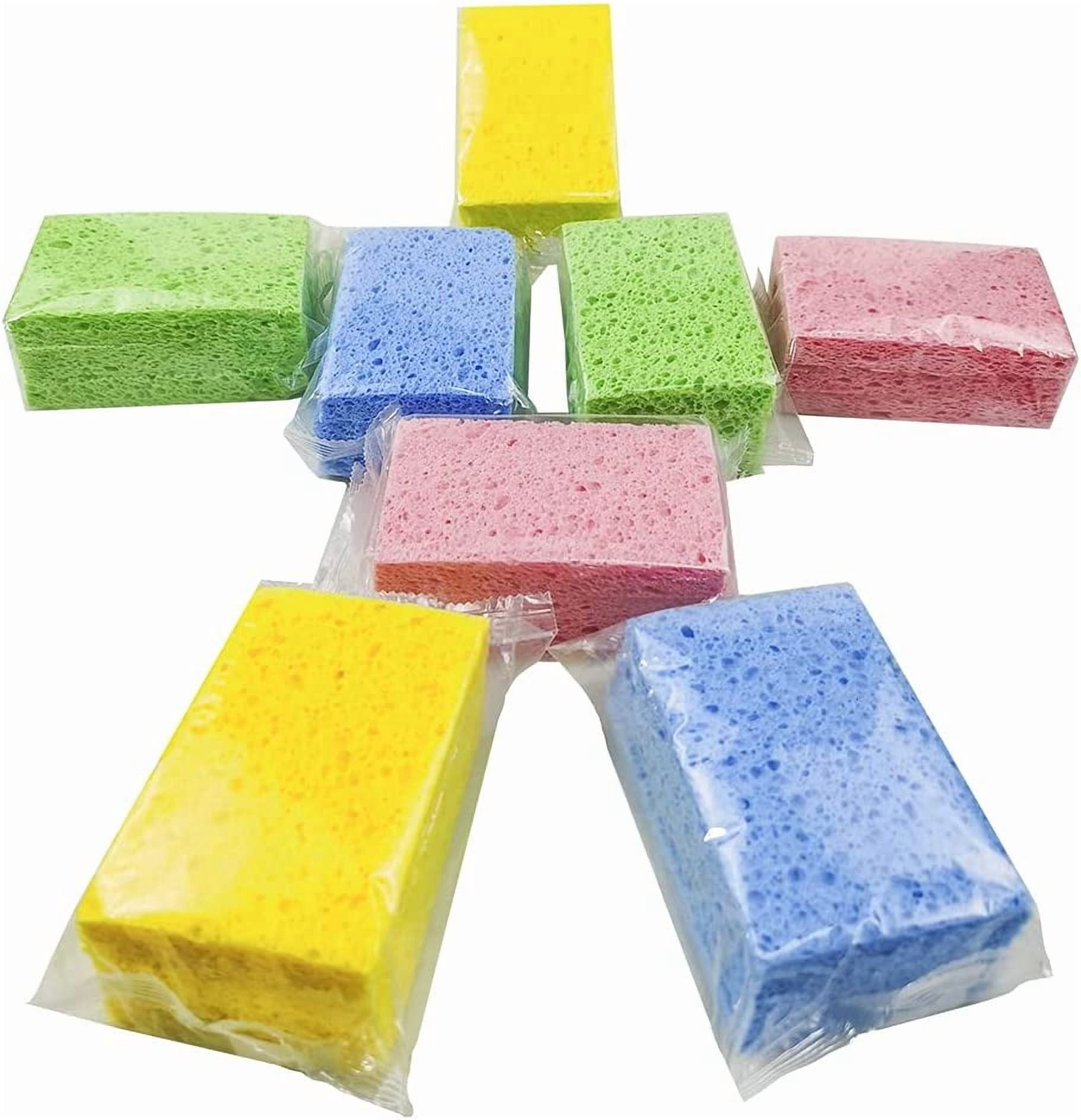 Cellulose Sponges Kitchen, for Washing Dishes, in Bulk, 24 Pack (3 ...