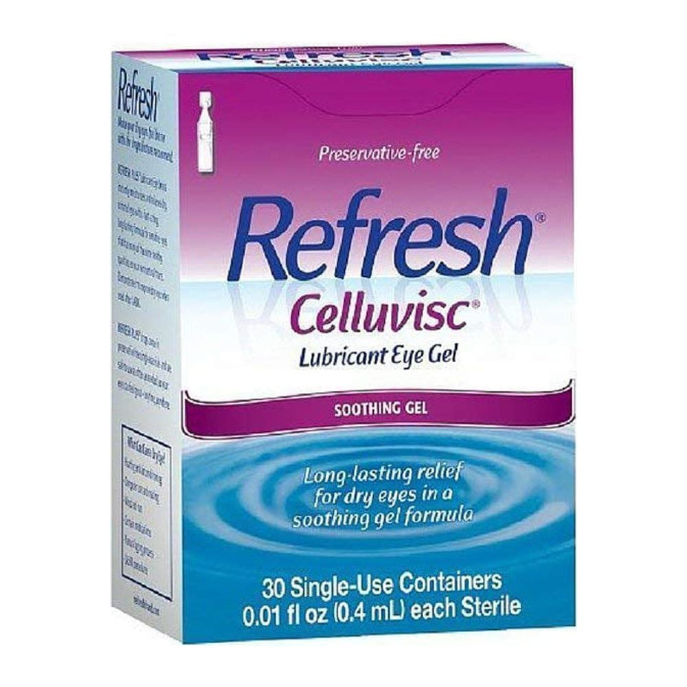Celluvisc Lubricant Eye Gel Single-use Containers 30 Ea (Pack of 2 ...