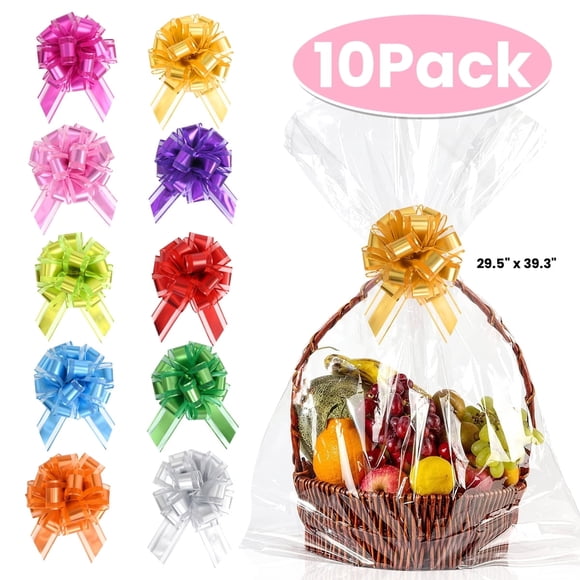 Clear Gift Basket Wrap