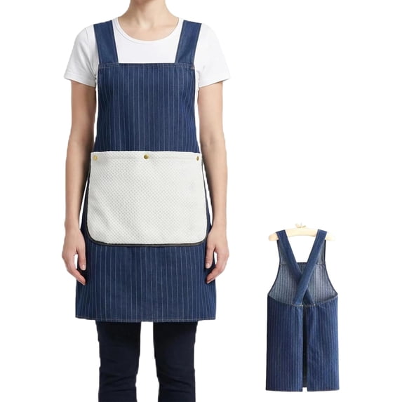 Celoplix Apron with Pockets and Towel, Waterproof Chef Apron with ...