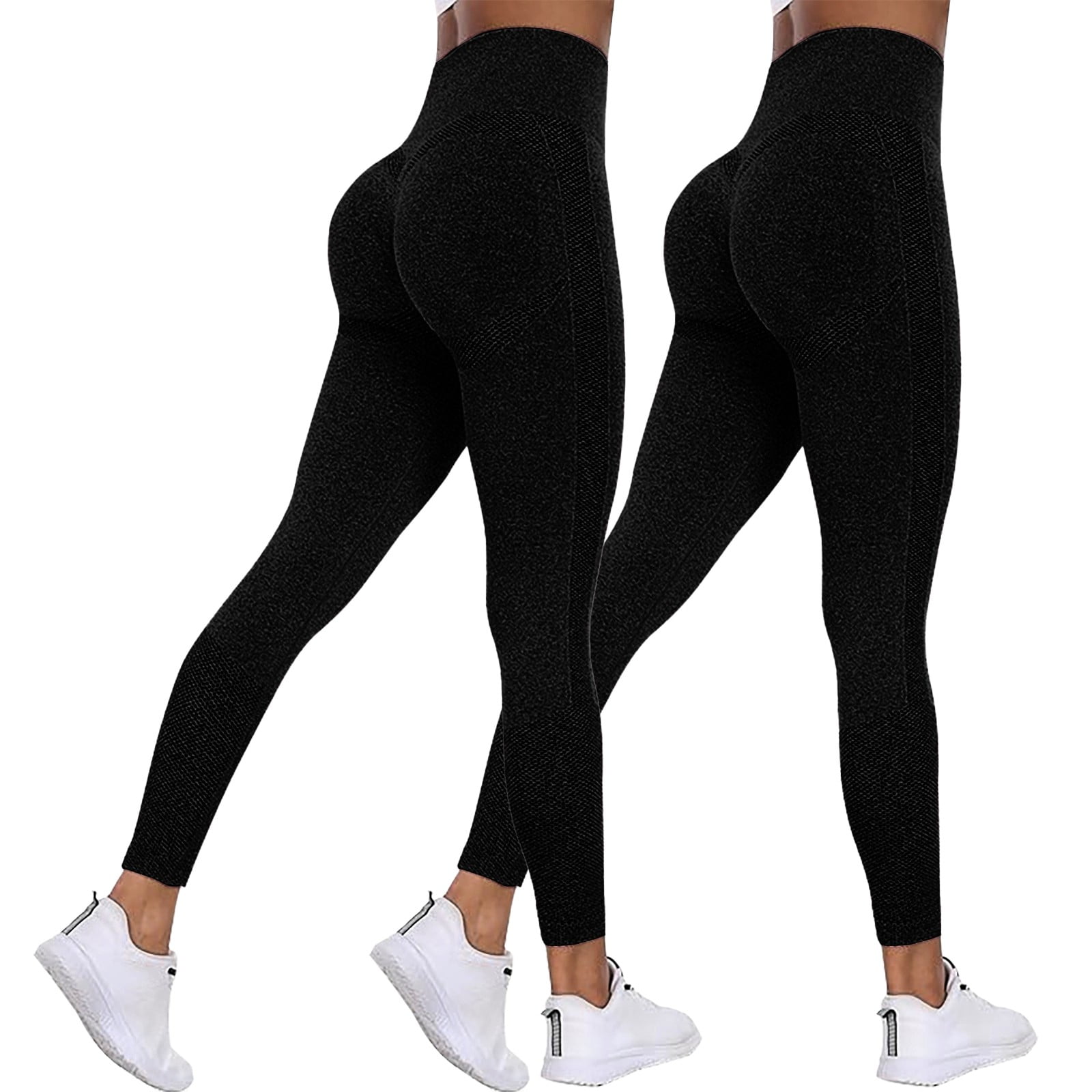 Celsior Compression Leggings 3D High Waisted Butt Lift Booty Workout ...