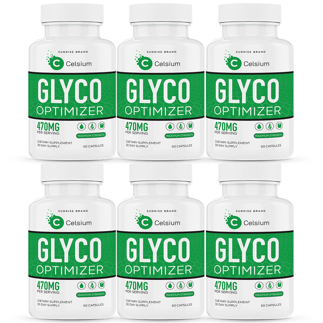 Celsium Glyco Optimizer Capsules to Maintain Blood Levels and Flow - 6 ...
