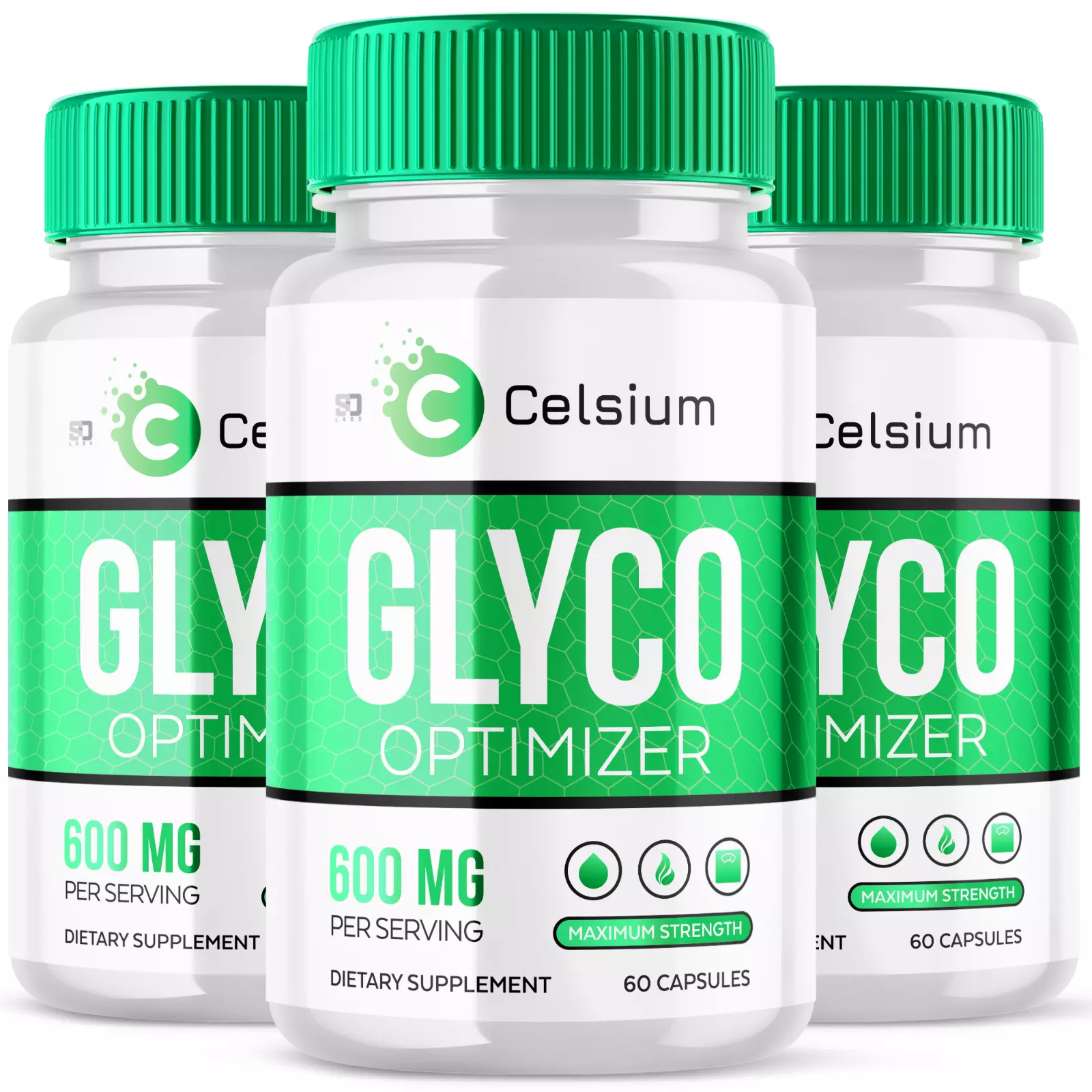 Celsium Glyco Optimizer Pills - Advanced Blood Formula Supplement (3 ...