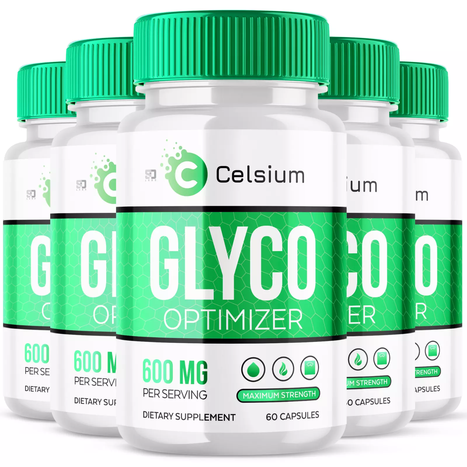 Celsium Glyco Optimizer Pills - Advanced Blood Formula Supplement (5 ...