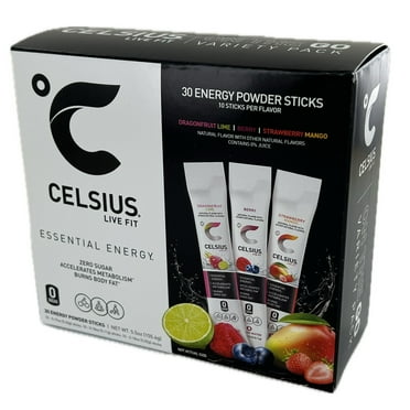 CELSIUS | Sparkling Fitness Drink - Zero Sugar; Sweetened with Stevia ...