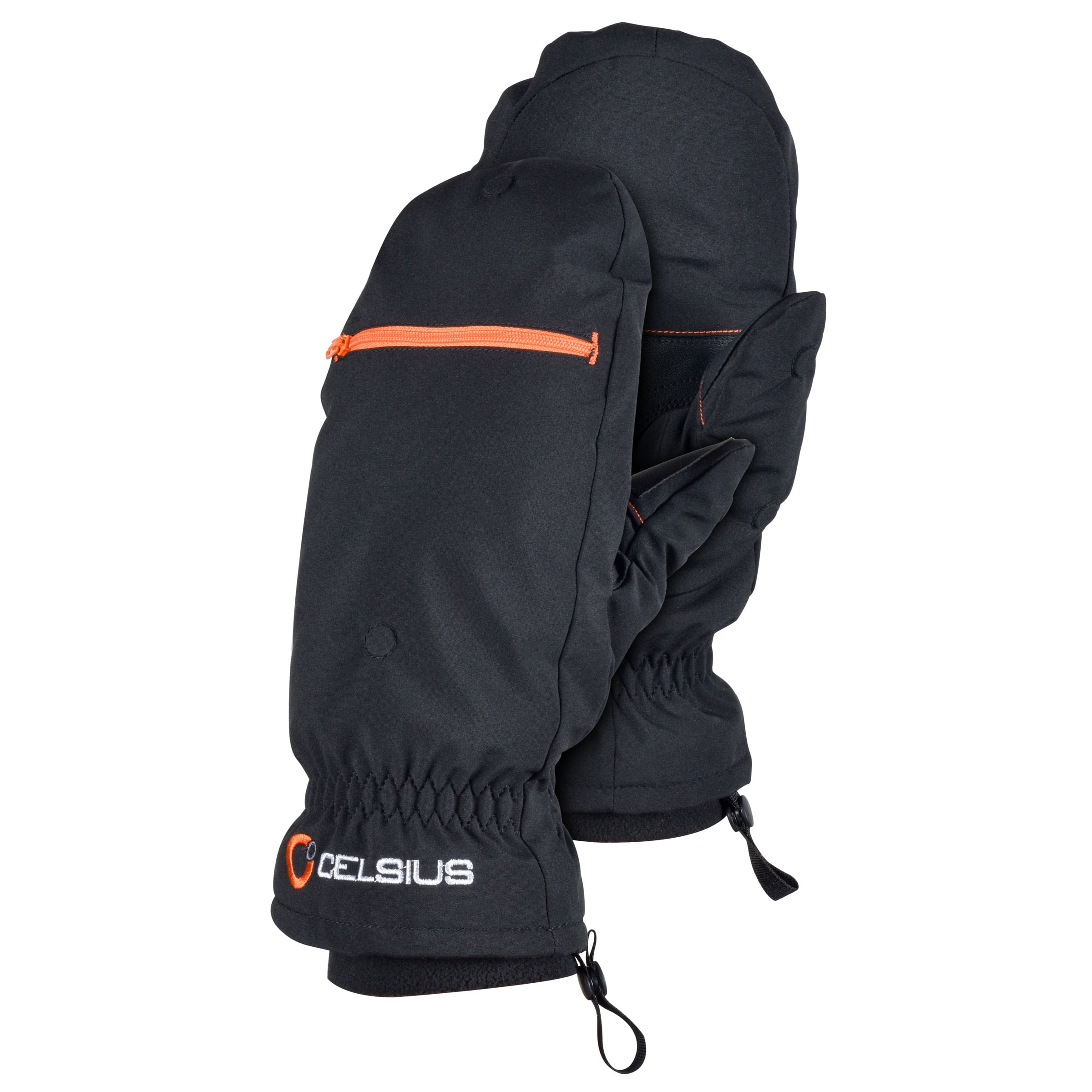 Celsius Flip Mitten for Adults, Unisex, Small/Medium - Black - Walmart.com
