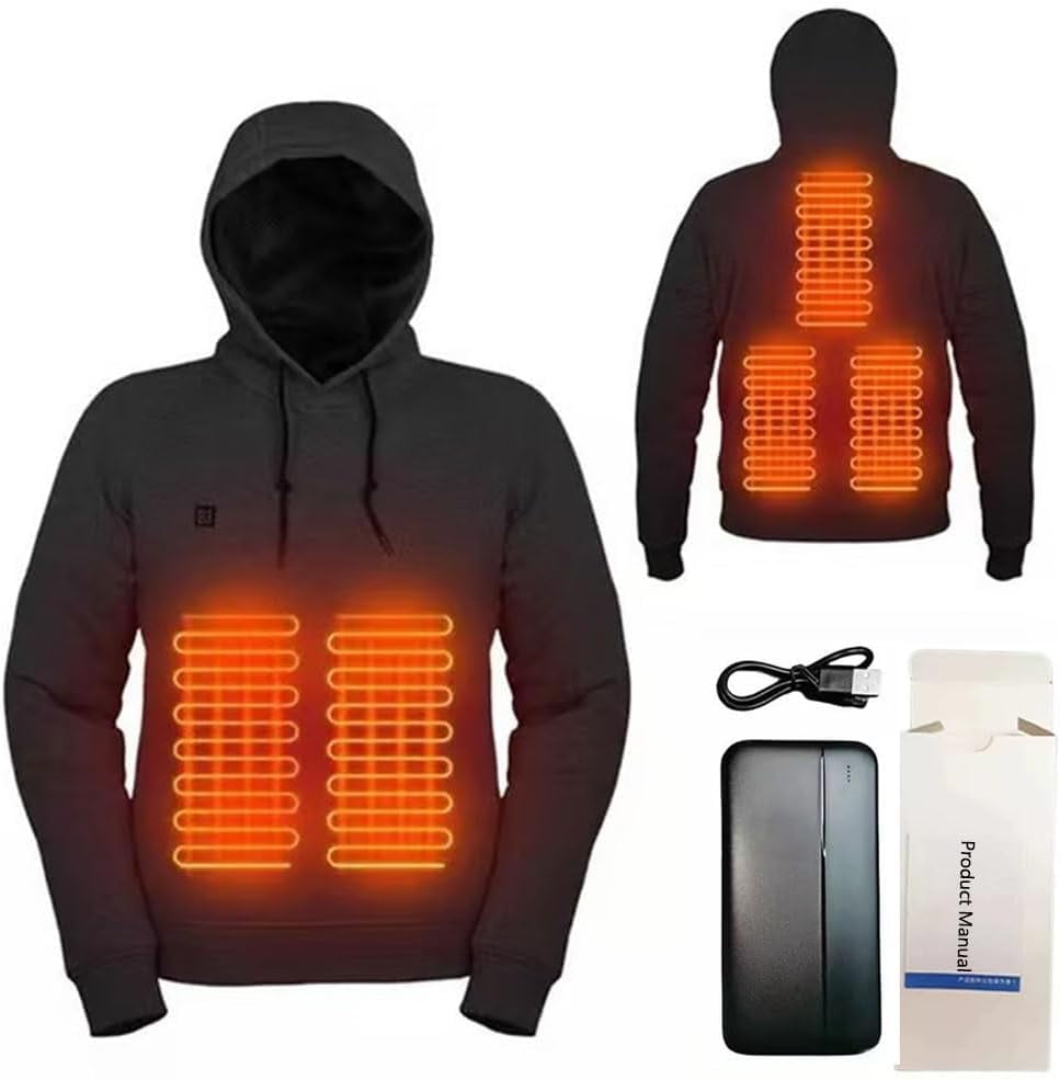 CelsiusHoodie 2.0 - Heated Hoodie Unisex Sweatshirt with Battery ...