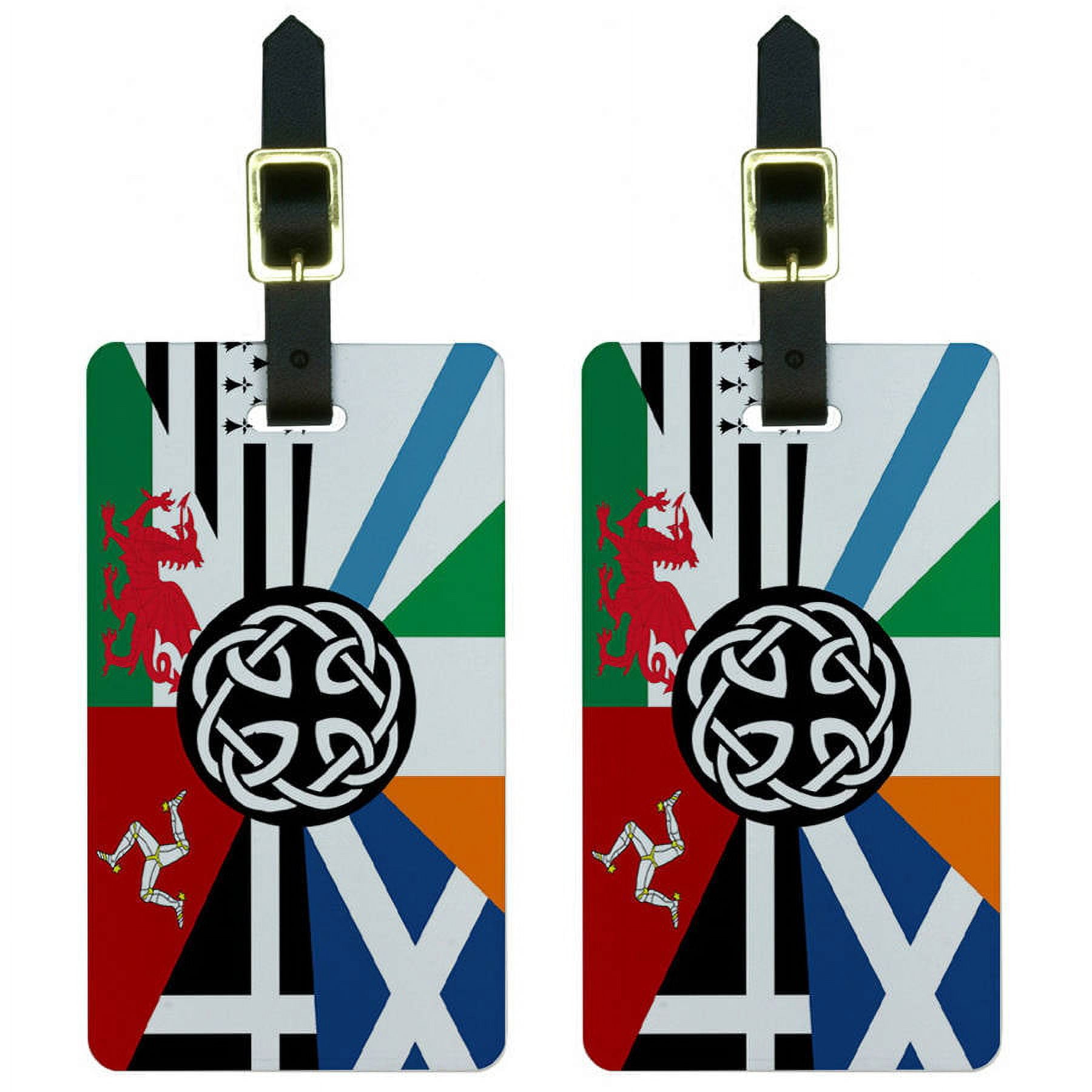 Celt Irish Ireland Pan-Celtic Nation Flags Luggage Tags Suitcase ID ...