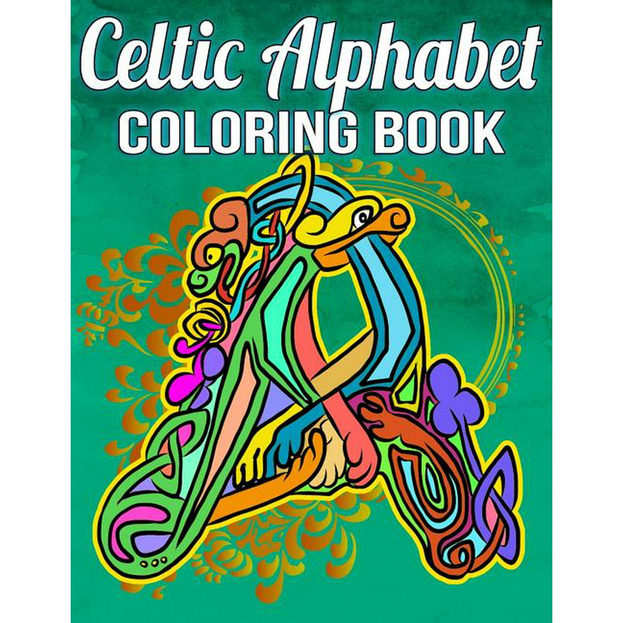 Celtic Letter Coloring Pages