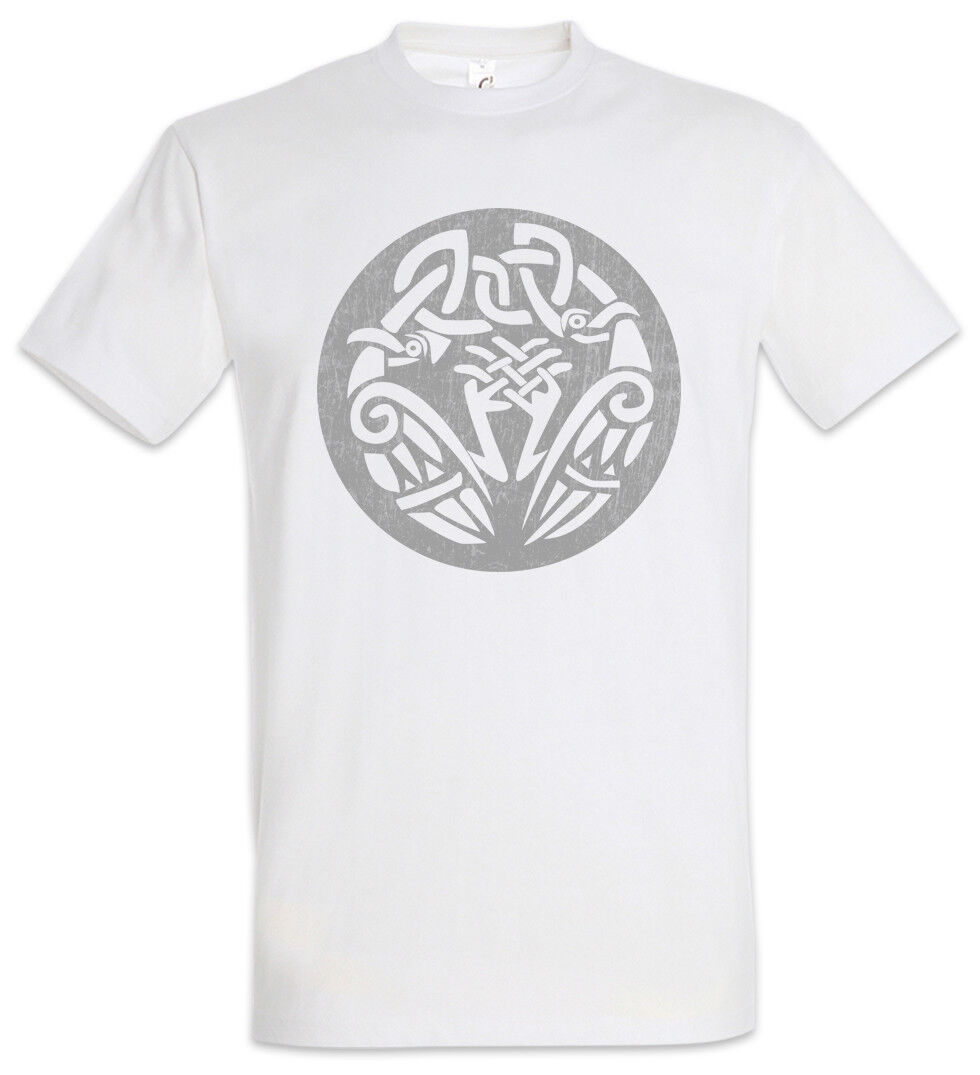 Celtic Birds T-Shirt Celts Celtic Crow Crows Bird Tattoo Tribal Sign ...