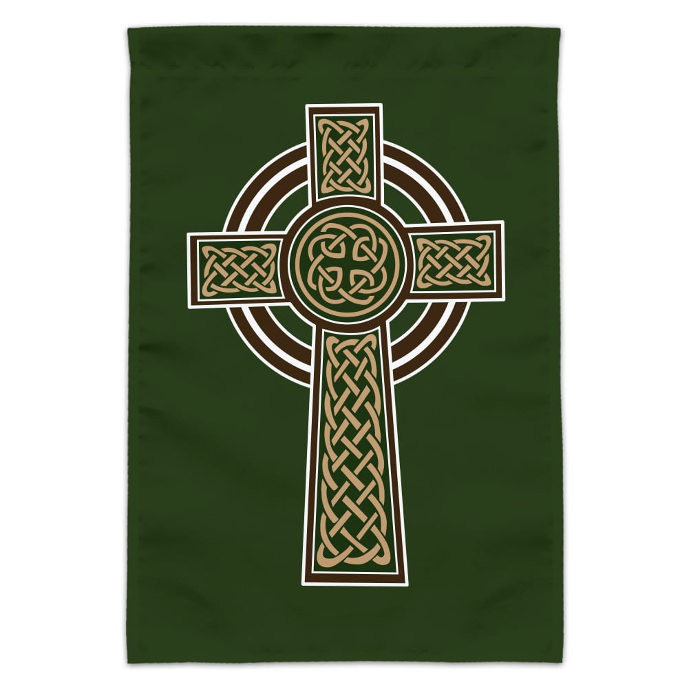 Celtic Christian Cross Irish Ireland Garden Yard Flag - Walmart.com