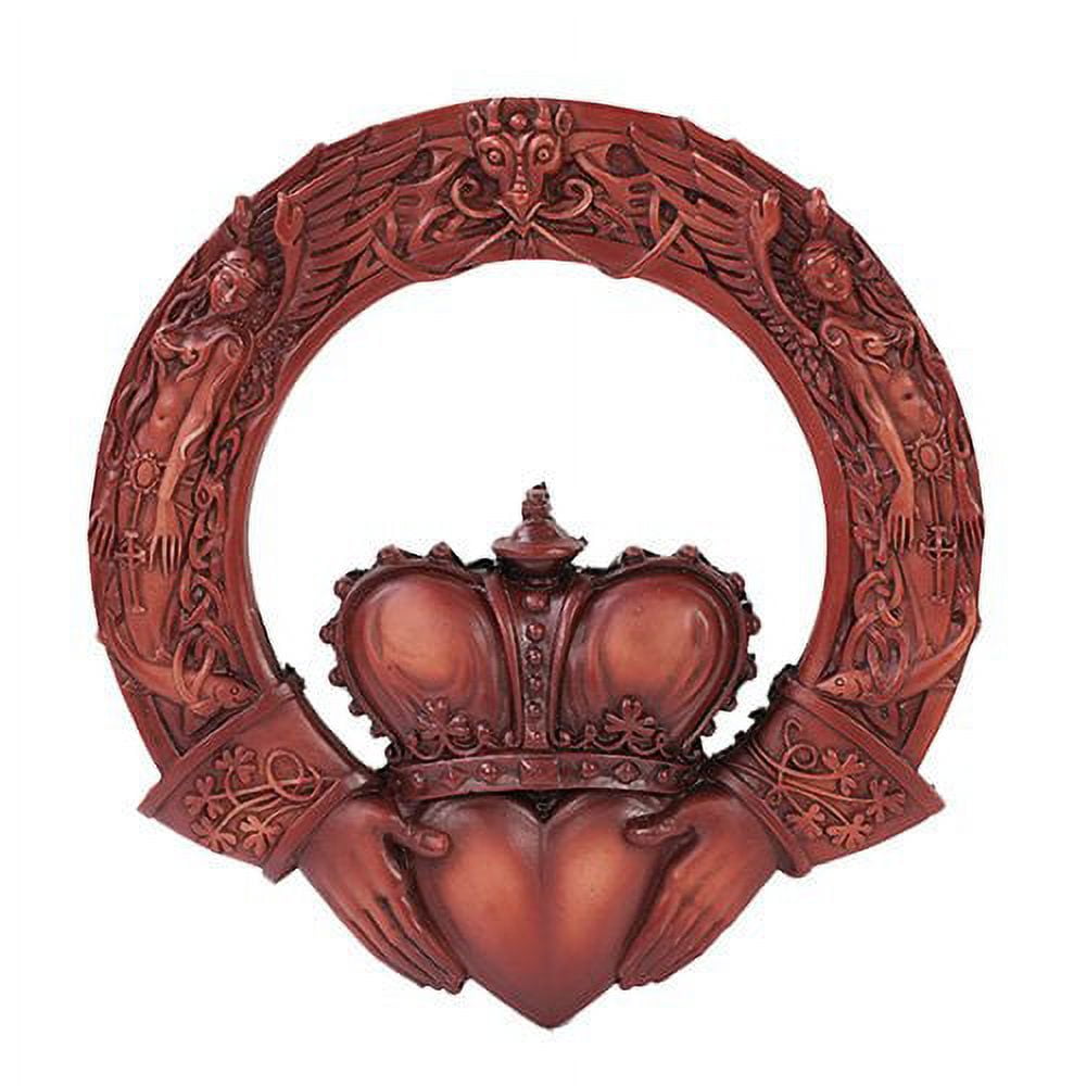 Celtic Claddagh Plaque Home Decor Statue Made of Polyresin - Walmart.com