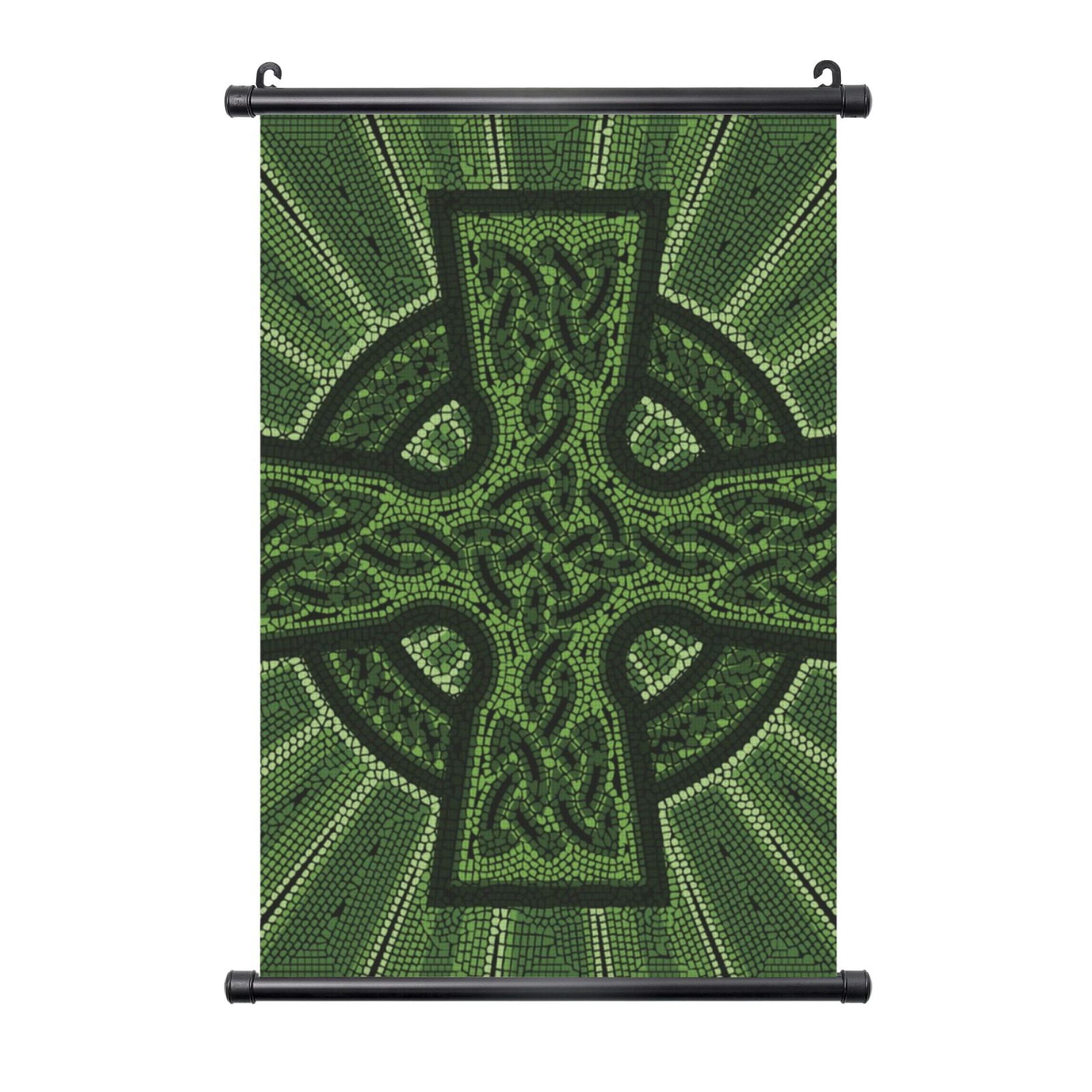 Celtic Cross Happy St. Patrick'S Day 2025 Poster Wall Art Banner ...